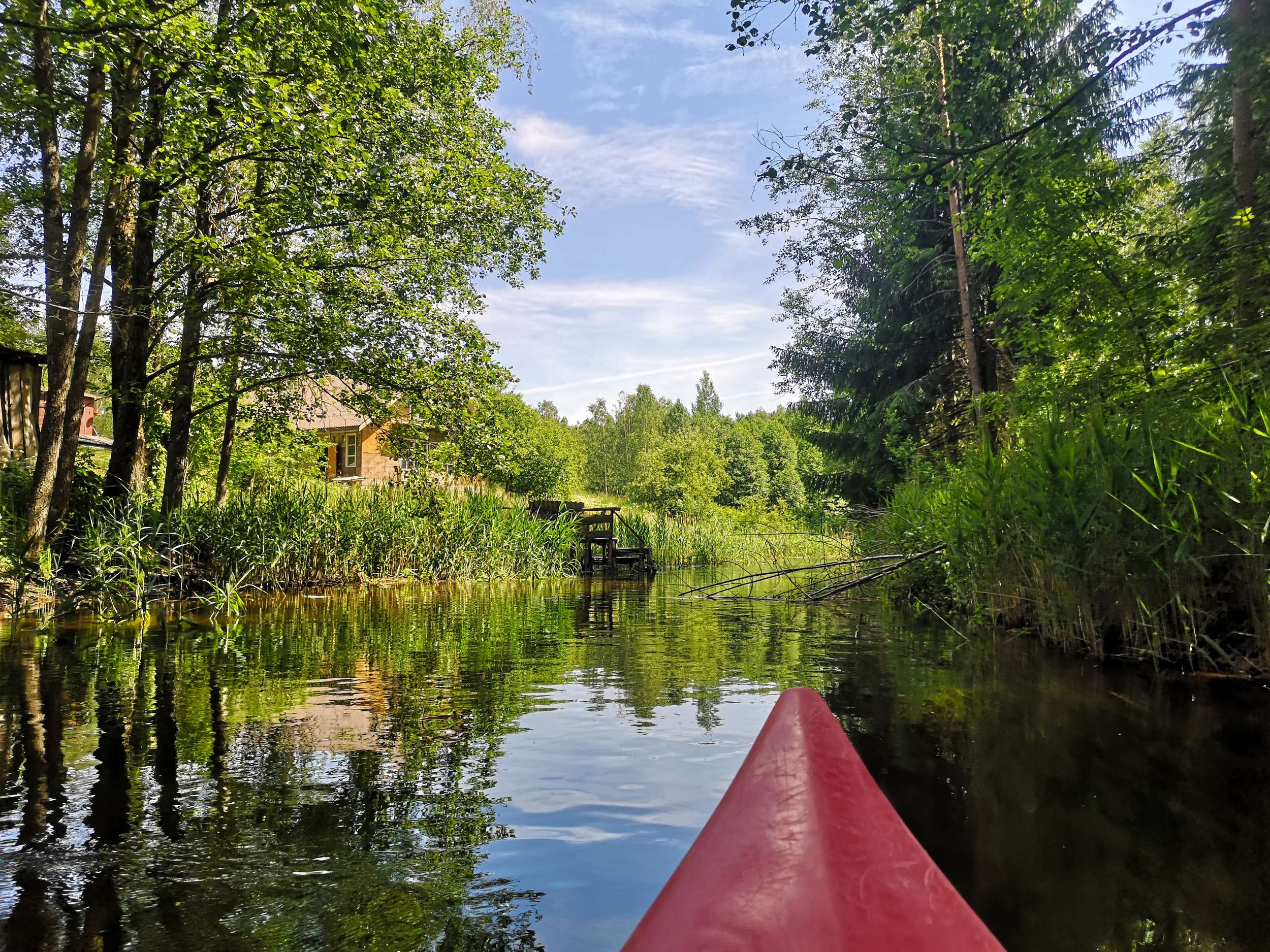 Three day route Aiseta - Kiauna - Žeimena for kayak rental in Lithuania